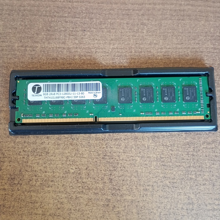 Memória RAM 8GB 2Rx8 PC3 12800U Teikon | Shopee Brasil