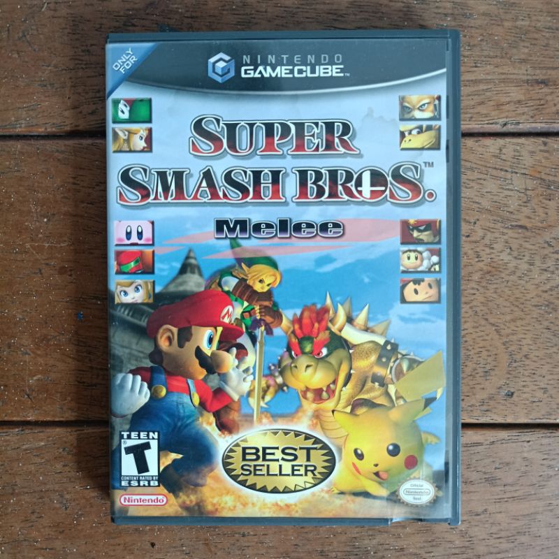Super Smash Bros Melee Gamecube | Shopee Brasil