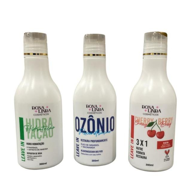 cronograma capilar dona linda Leave-in Finalizador Capilar com Proteção ...