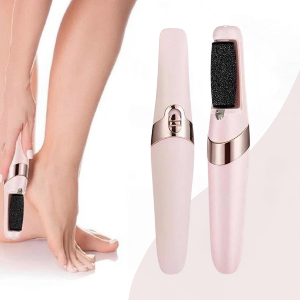 Lixador De Pés Elétrico 2 Lixas Elimina Calos Esfoliador Calcanhar ...