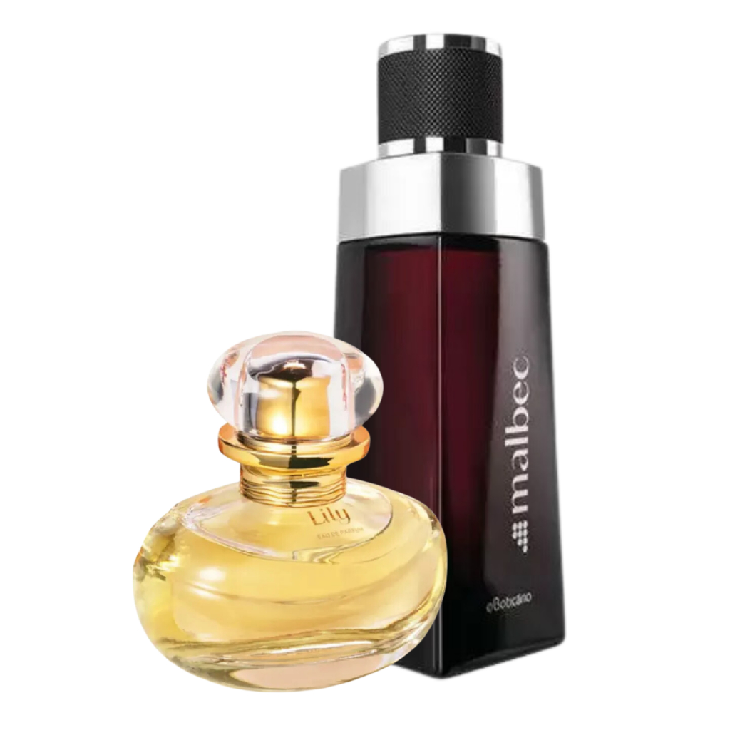 Kit Casal Com 2 Perfumes Malbec + Lily 100ml | Shopee Brasil