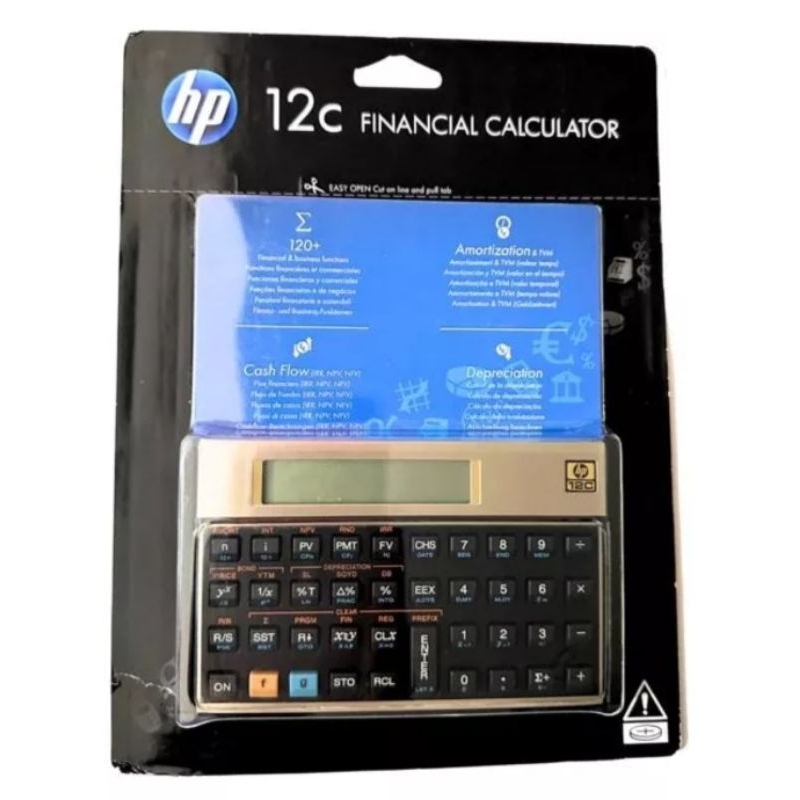 Calculadora Financeira Hp 12c Gold | Shopee Brasil