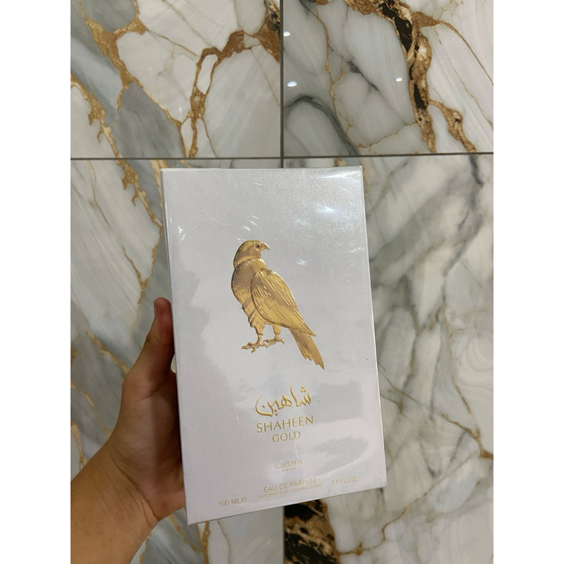 Perfume Shaheen Gold Lattafa Edp 100ml | Shopee Brasil