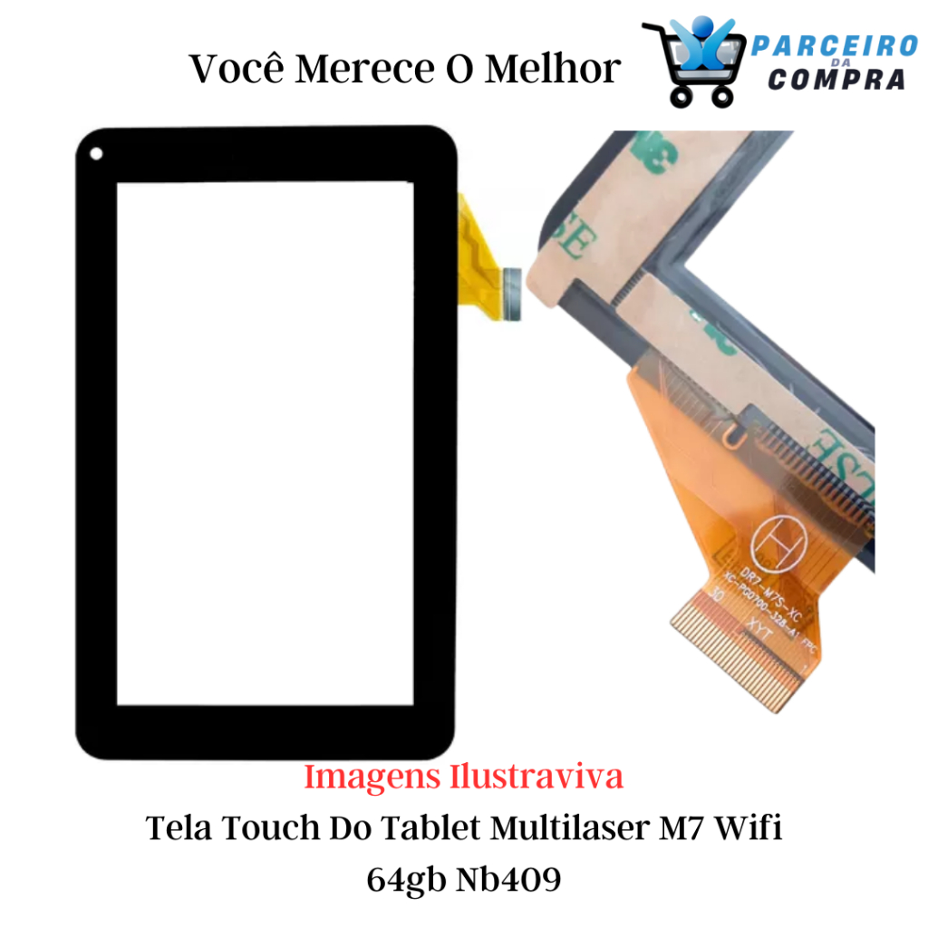Tela Touch Tablet Multi M7 4gb Ram 64gb Wi-fi Bluetooth Preto ...