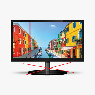 Monitor Led 15" Brazilpc vga/vesa Preto Bpc | Shopee Brasil