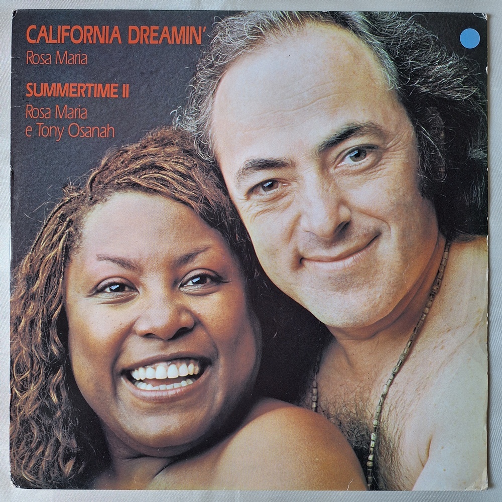 DISCO DE VINIL LP - ROSA MARIA & TONY OSANAH – CALIFORNIA DREAMIN ...