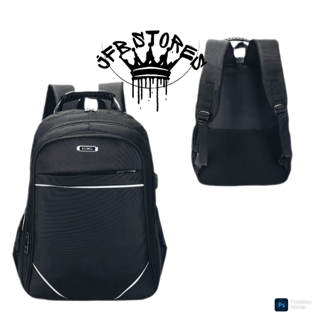MOCHILA EQUIPADA COM CABO USB GRANDONA | Shopee Brasil