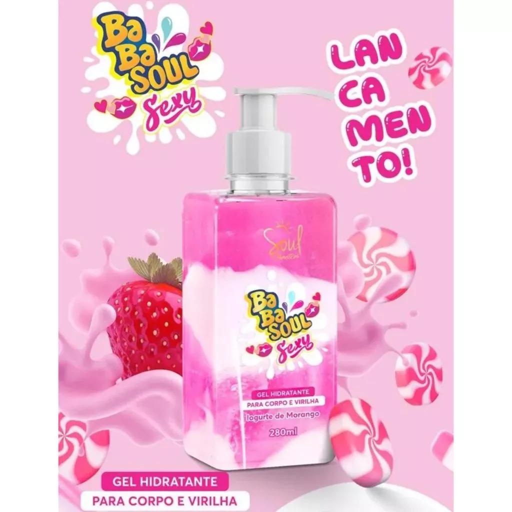 Baba Soul Gel Hidratante Corporal e para Virilha – Frutas Vermelhas ...
