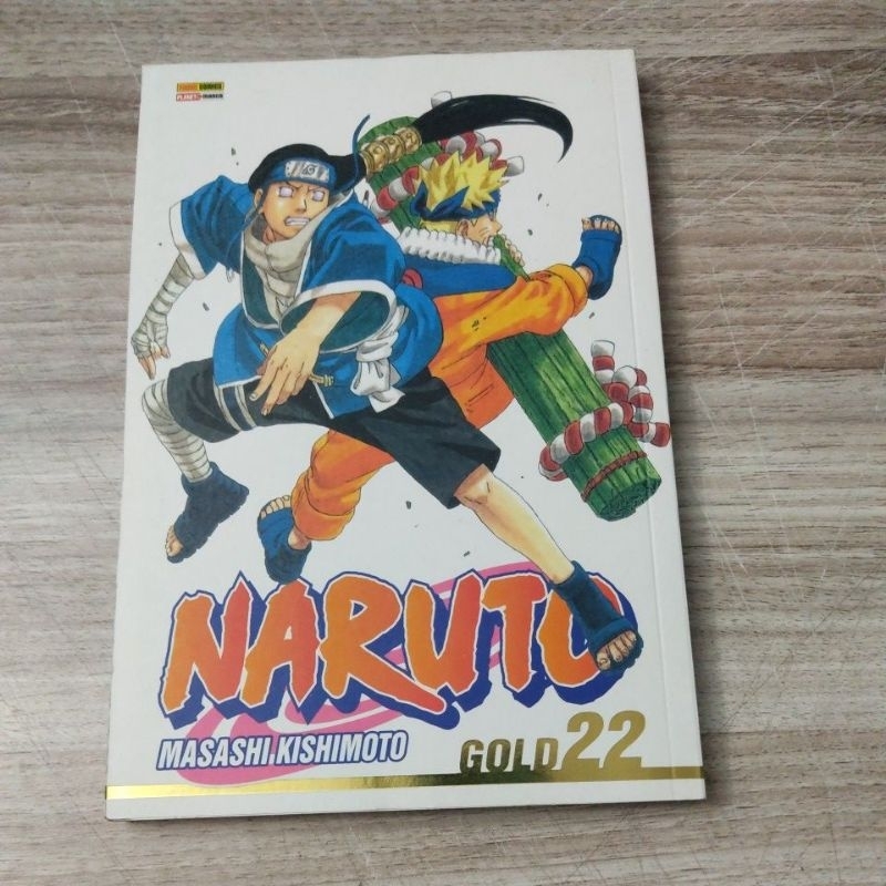 Naruto Gold - Masashi Kishimoto - Vol. 22 - Novo | Shopee Brasil
