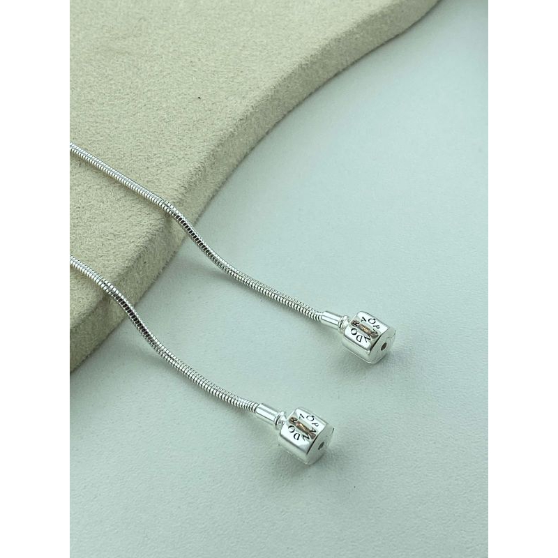 Pulseira para Berloque Prata 925 2mm Legítima | Shopee Brasil