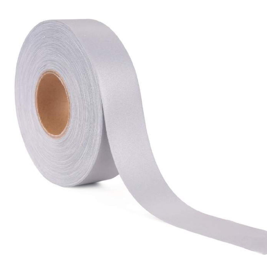 Faixa Refletiva Prata Fita Cinza para Uniformes e Sinalização - Largura ...