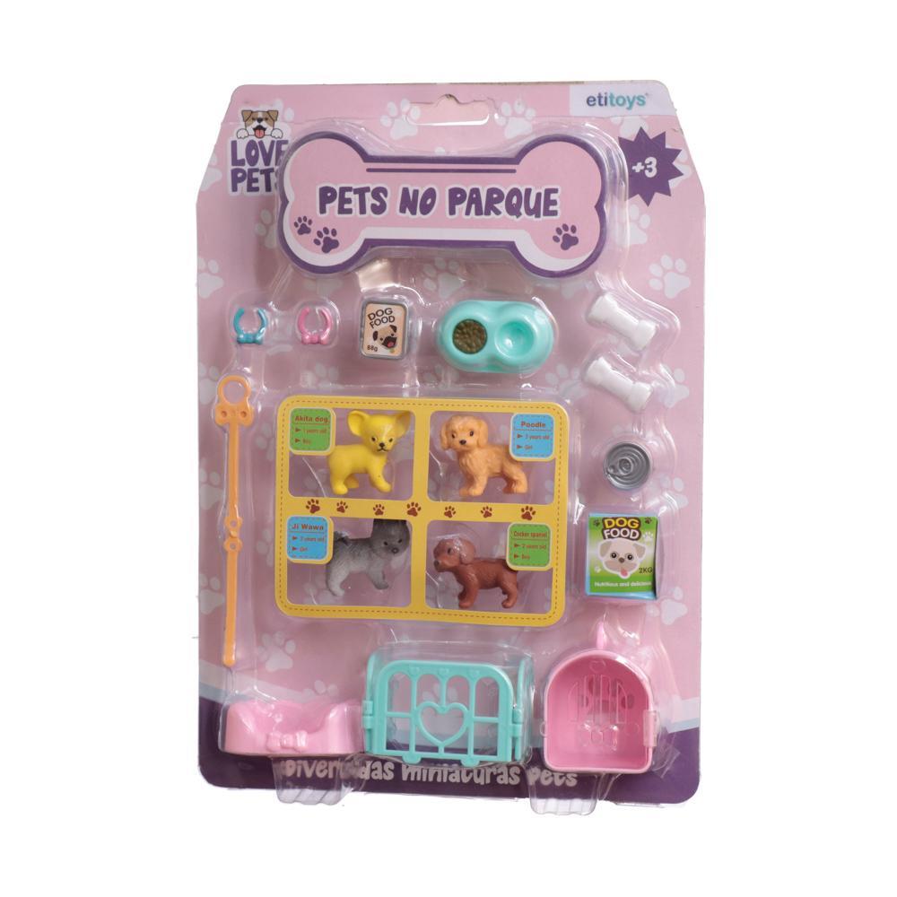 Pets no Parque - Miniaturas para Brincar | Shopee Brasil