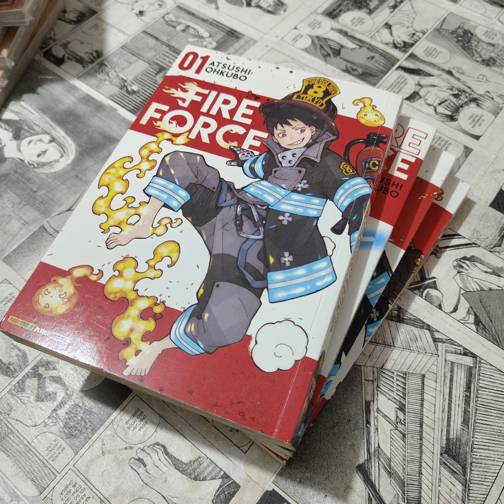 Fire Force - Vol.1 ao 4 (Lote Shopee #2) | Shopee Brasil