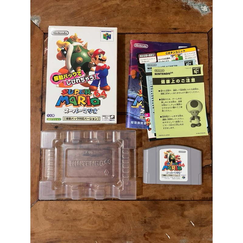 Jogo Super Mario 64 Original Nintendo 64 JP | Shopee Brasil