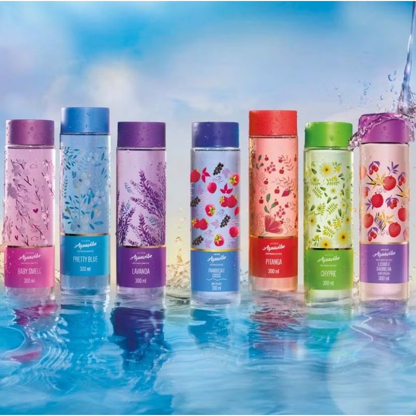 Body Splash Aquavibe Refrescantes Avon 300ml - Escolha sua Fragrância ...