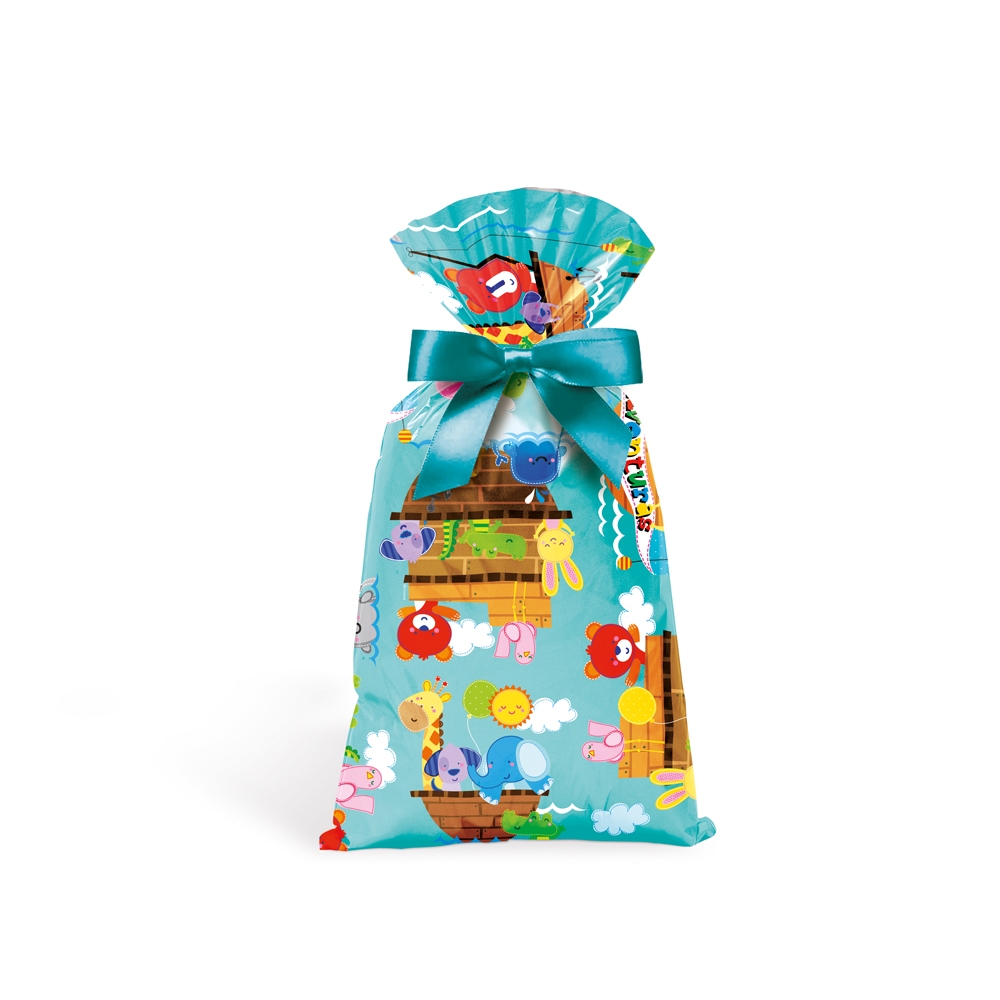 50 Unidades - Sacolinha Plástica Surpresa - Arca de Nóe | Shopee Brasil