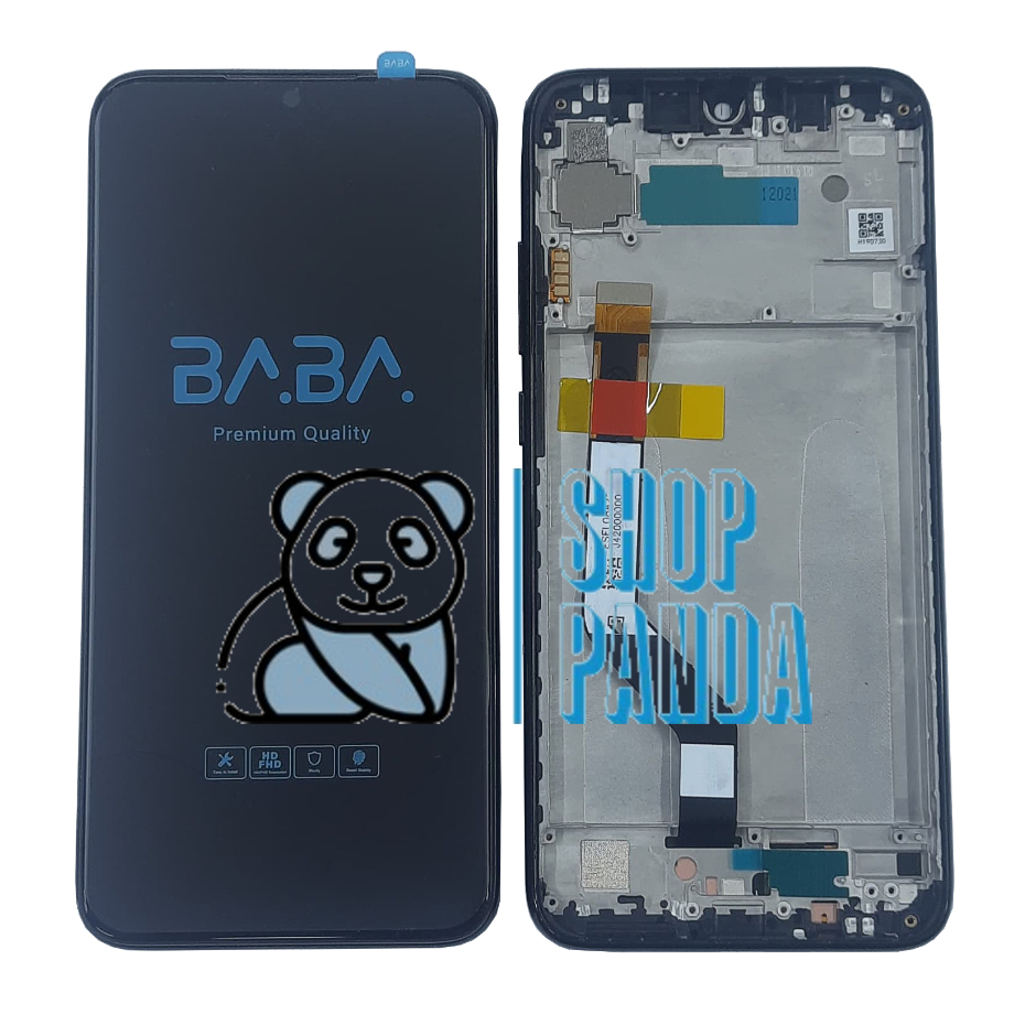 Display Tela Frontal Touch Completo Compatível Xiaomi Redmi Note 7 COM ARO Original Envio Rápido ...