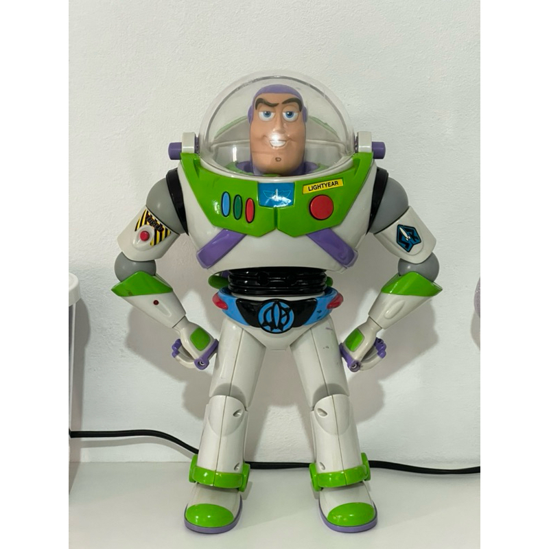 Boneco Buzz Lightyear Hasbro 2001 Original 31cm, Fala Frases Em Inglês ...