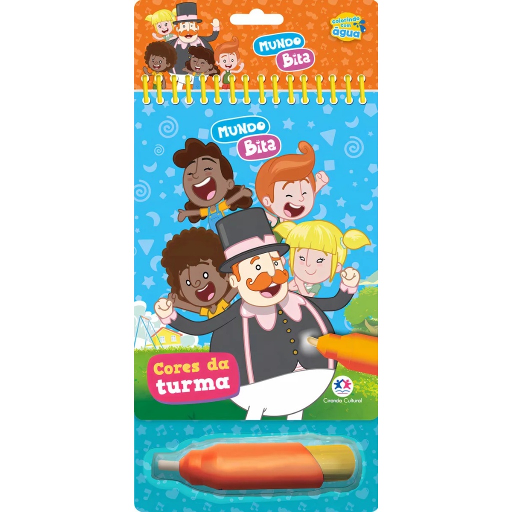 Livro Infantil Aquabook Mundo Bita Cores Da Turma Ciranda Cultural ...
