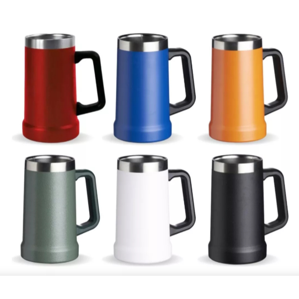 Caneca Térmica Chopp Cerveja Camada Dupla Inox 710ml | Shopee Brasil