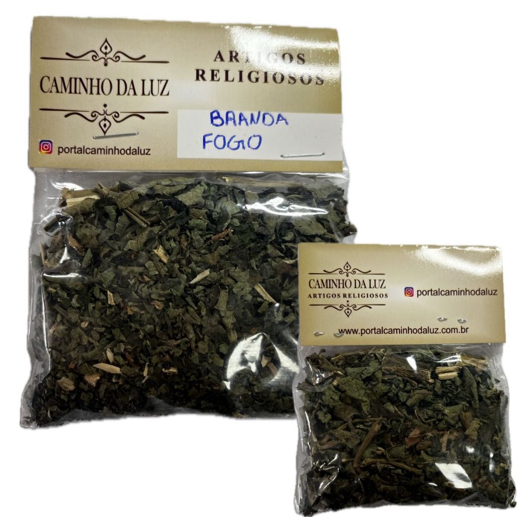 Banho De Ervas Branda Fogo Mix De Ervas 100% Naturais | Umbanda ...