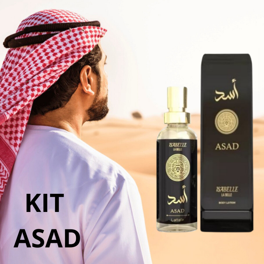 Kit Assad Perfume 15mL + Creme Hidratante Corporal 200mL Combo ...