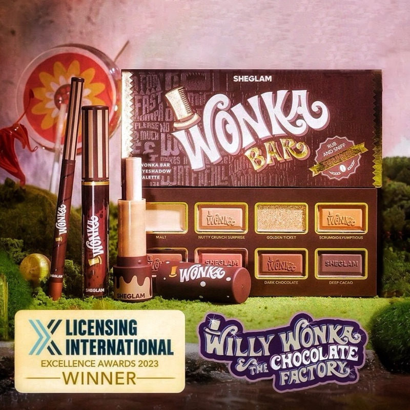 Kit de maquiagem WILLY WONKA - Sheglam | Shopee Brasil