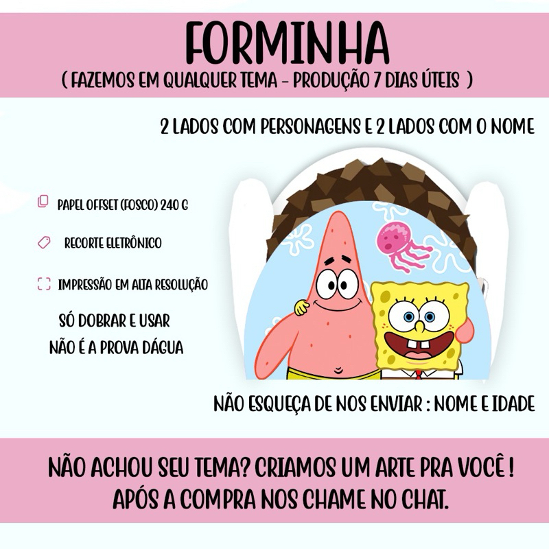 Forminhas Personalizadas de Doce - Brigadeiro - 4 Pétalas ...