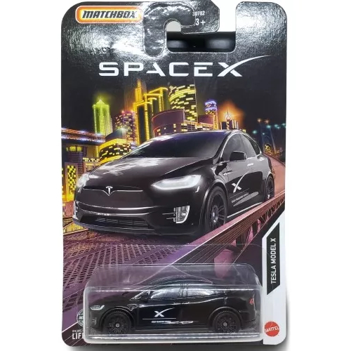 Matchbox 2024 Spacex - Tesla Model X Space X | Shopee Brasil