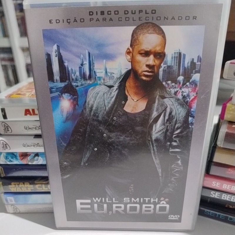 DVD Eu, Robô - Will Smith. DUPLO e ORIGINAL. | Shopee Brasil