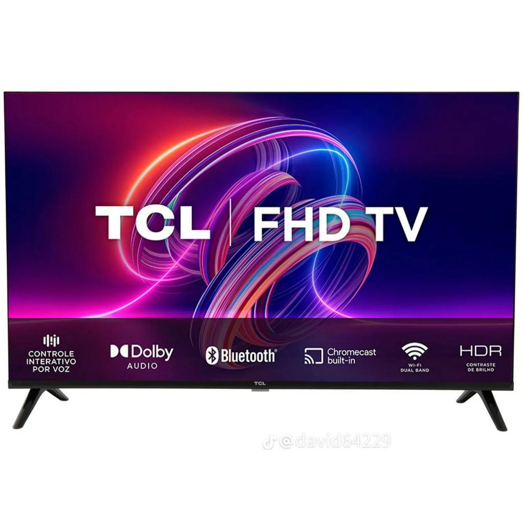 Smart TV Full HD 32 TCL Android TV 32S5400AF Led 2X HDMI 1 USB HDR 10 ...