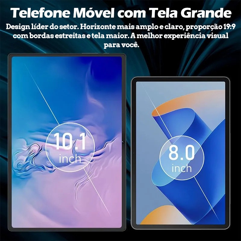 BML Tablet A9 5G Wifi 12GB RAM +512GB armazenamento PARA teclado e ...