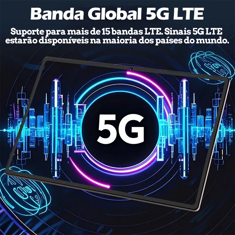 BML Tablet A9 5G Wifi 12GB RAM +512GB armazenamento PARA teclado e ...