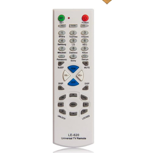 Controle Remoto Universal para Tv de Tubo , LCL , Plasma e LedLE-620 ...