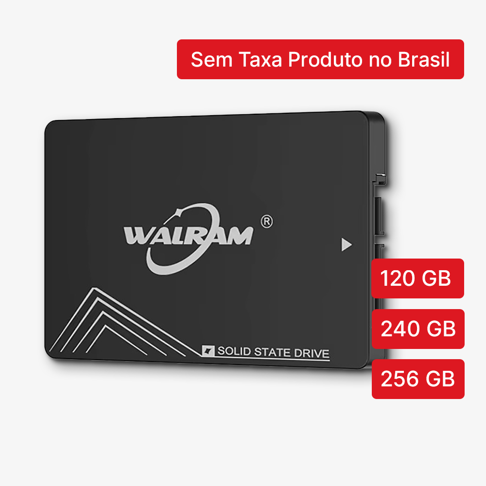 SSD 120GB 240GB Walram Sem Taxa Produto no Brasil | Shopee Brasil