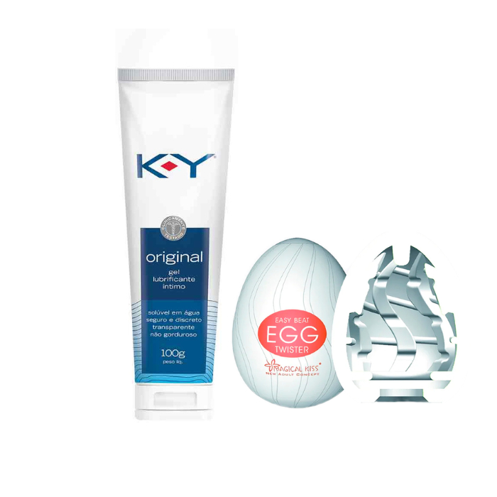 KY Original Gel Lubrificante 100G + Egg Masculino Masturbador | Shopee ...