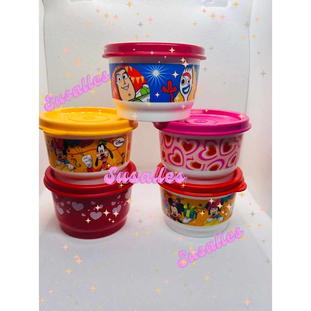 Potinho Tupper 140 ml Infantil Diversas Estampas Disney Mickey Toy ...