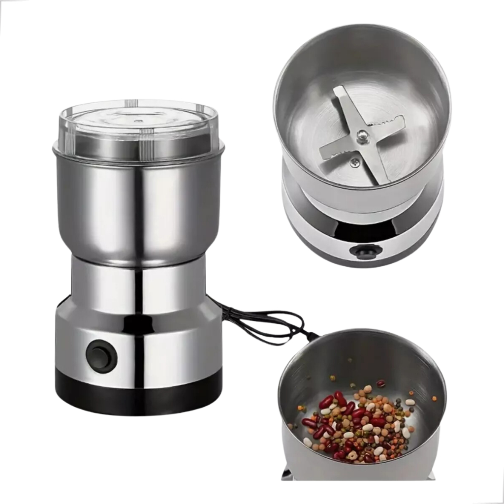 Moedor De Café Grãos Sementes Elétrico Automático Profissional 4 ...