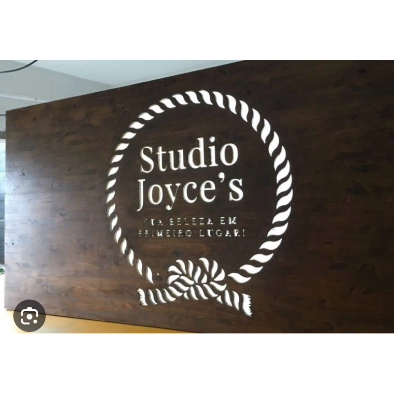 Logo Marca em Isopor Sob Medida - 100x100cm - Destaque sua Marca ...