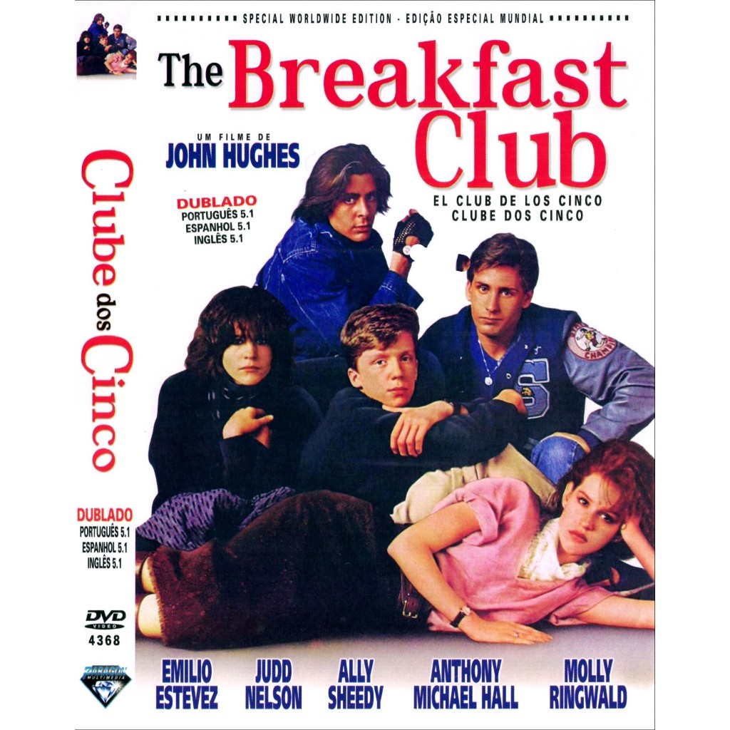 Dvd Filme: Clube Dos Cinco (1985) Dublado E Legendado | Shopee Brasil