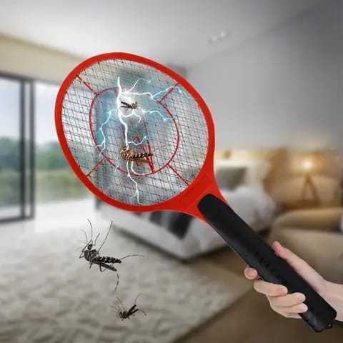 Raquete Eletrica Mata Mosquito Pernilongo Muriçoca Inseto Borrachudo ...