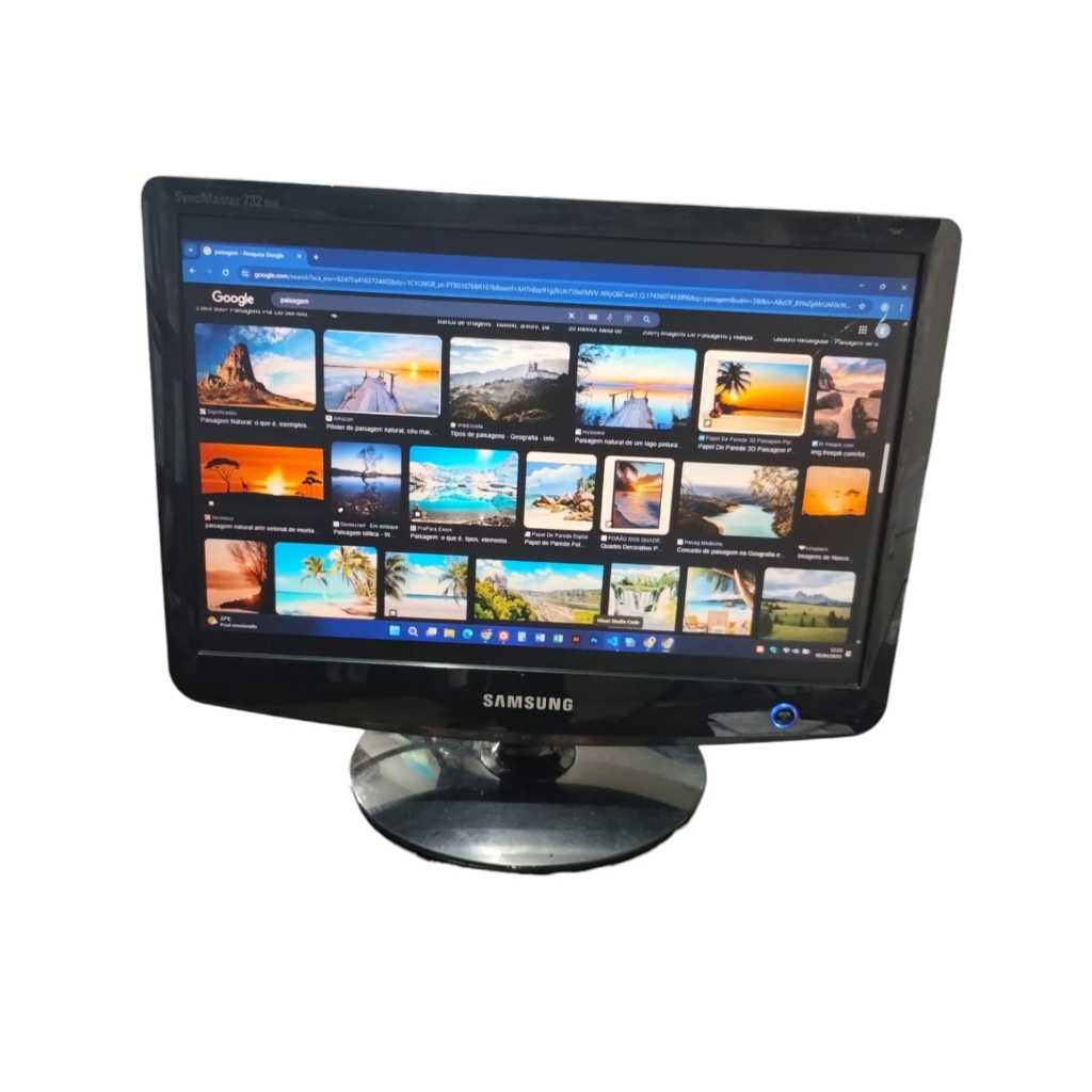 Monitor Samsung 17'' Polegadas 732nw | Shopee Brasil