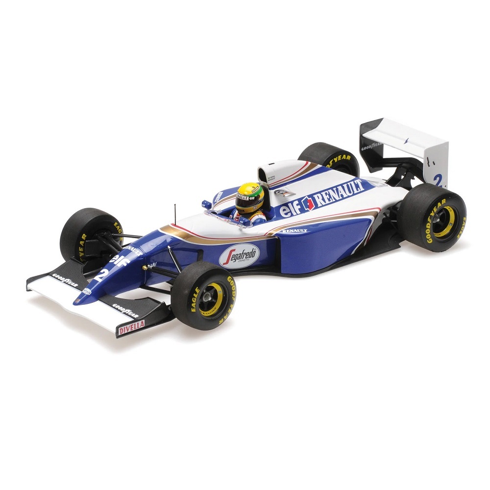 Miniatura 1/18 Williams FW16 Ayrton Senna GP 1994 San Marino - Bburago ...