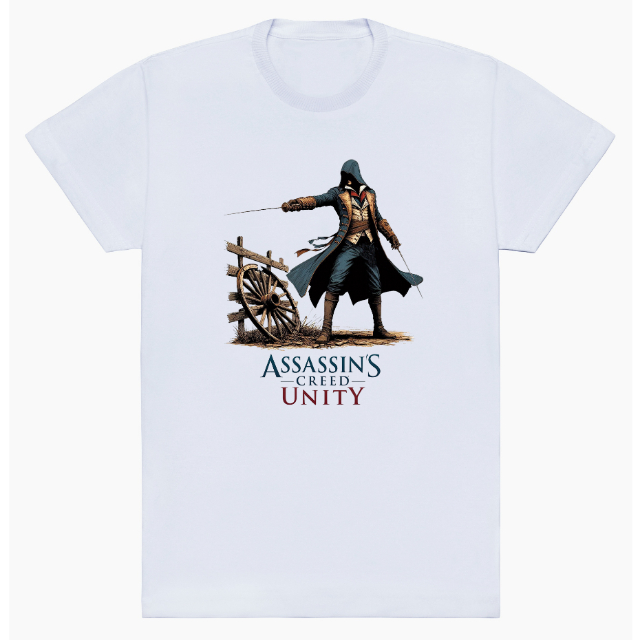 Camiseta Assassin's Creed: Unity - Graphic Novel Style 2 | Shopee Brasil
