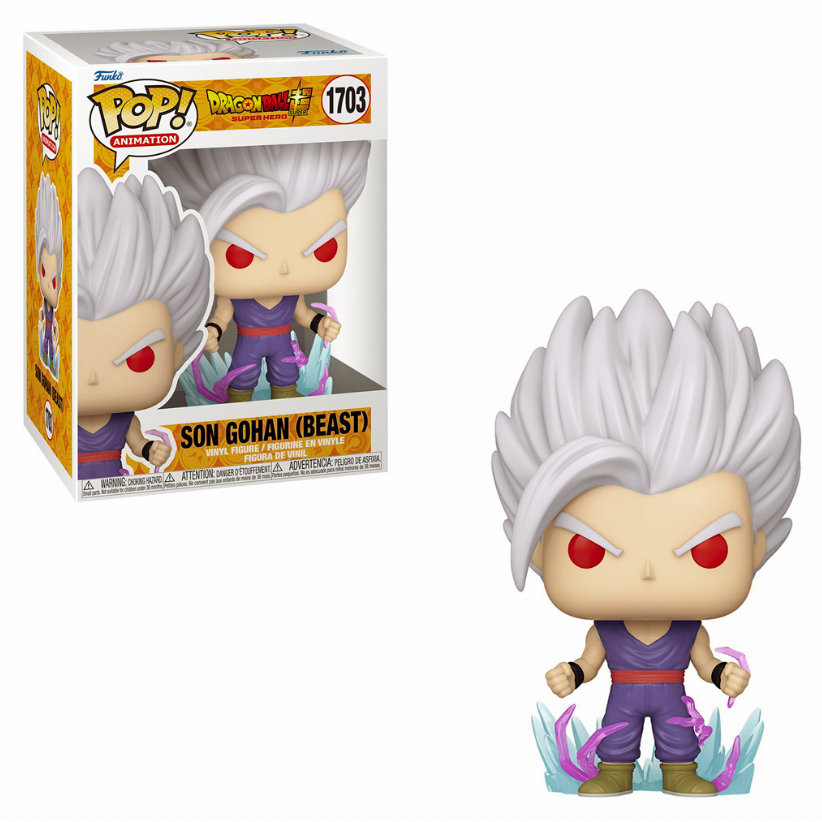 Funko Pop Dragon Ball Super: Super Hero Son Gohan Beast 1703 | Shopee ...
