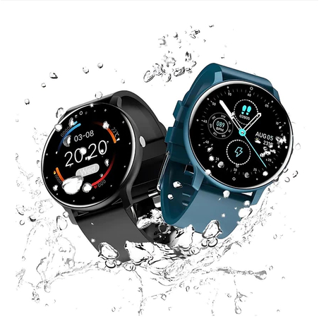 Smartwatch Peje Redondo Zw02 (Prova De Água IP68 2METRO) | Shopee Brasil