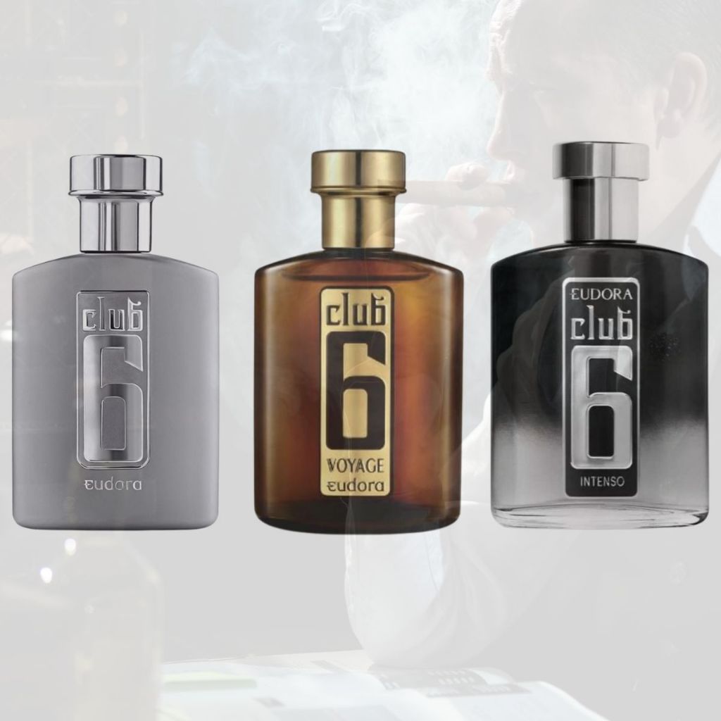 Colônia Desodorante Linha Club 6 95ml Eudora | Shopee Brasil