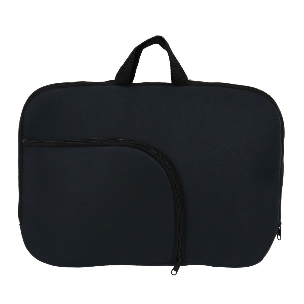 Capa Case Luva Para notebook 15,6 Preta com bolso Bolsa para notbook ...