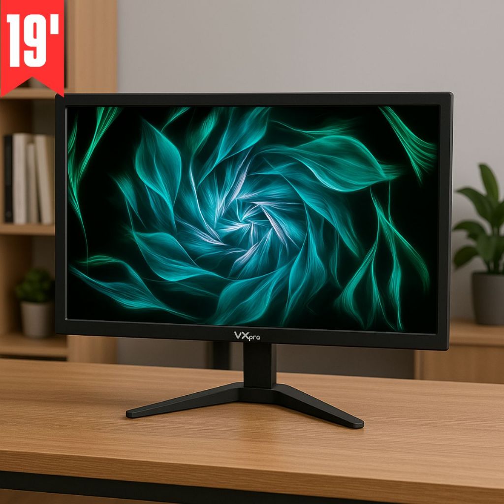 Monitor 19 Polegada Led Full Hd 60hz Duex Vx190x PC Jogo Home Office Estudo Trabalho | Shopee Brasil