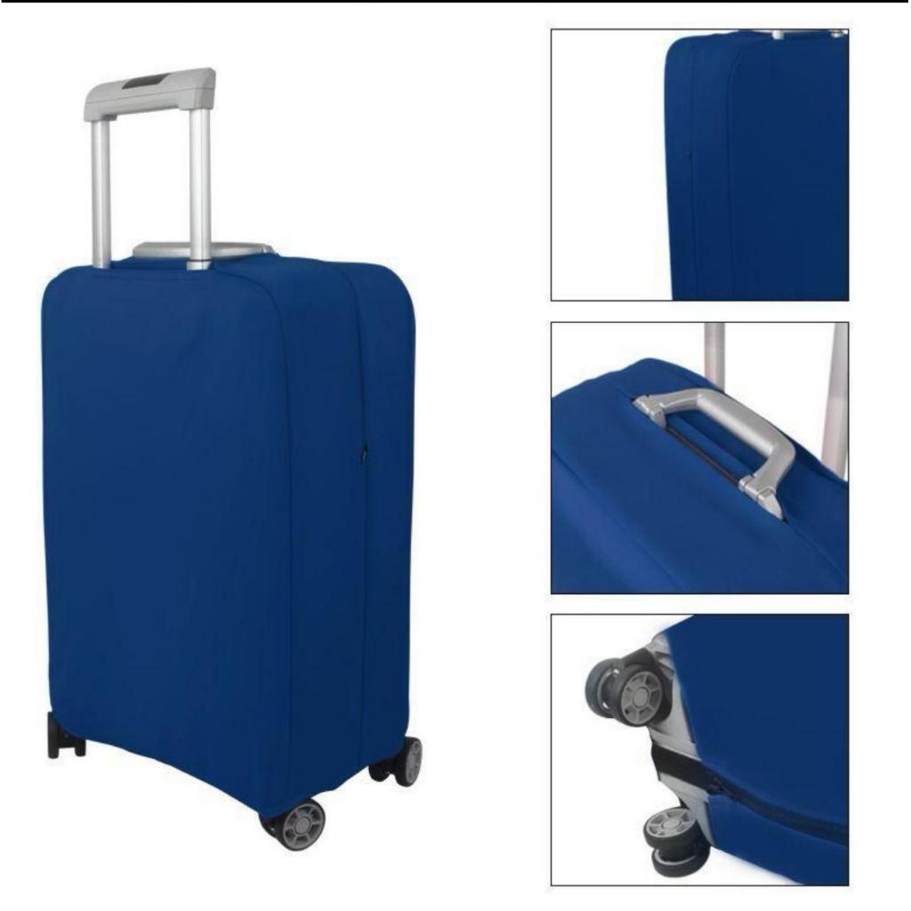 Capa para Mala de Viagem - Todos Tamanhos, Tecido Suplex ou Canelado ...